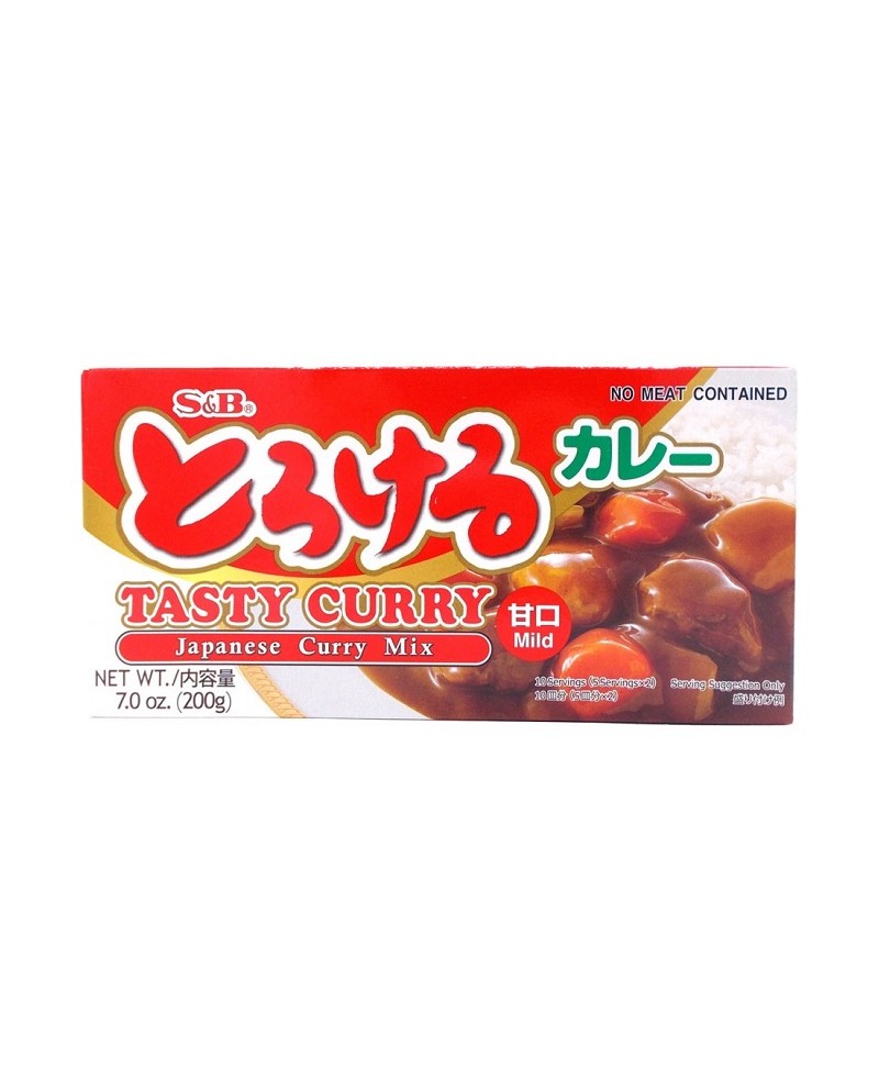 Tasty curry mix S&B da 200g