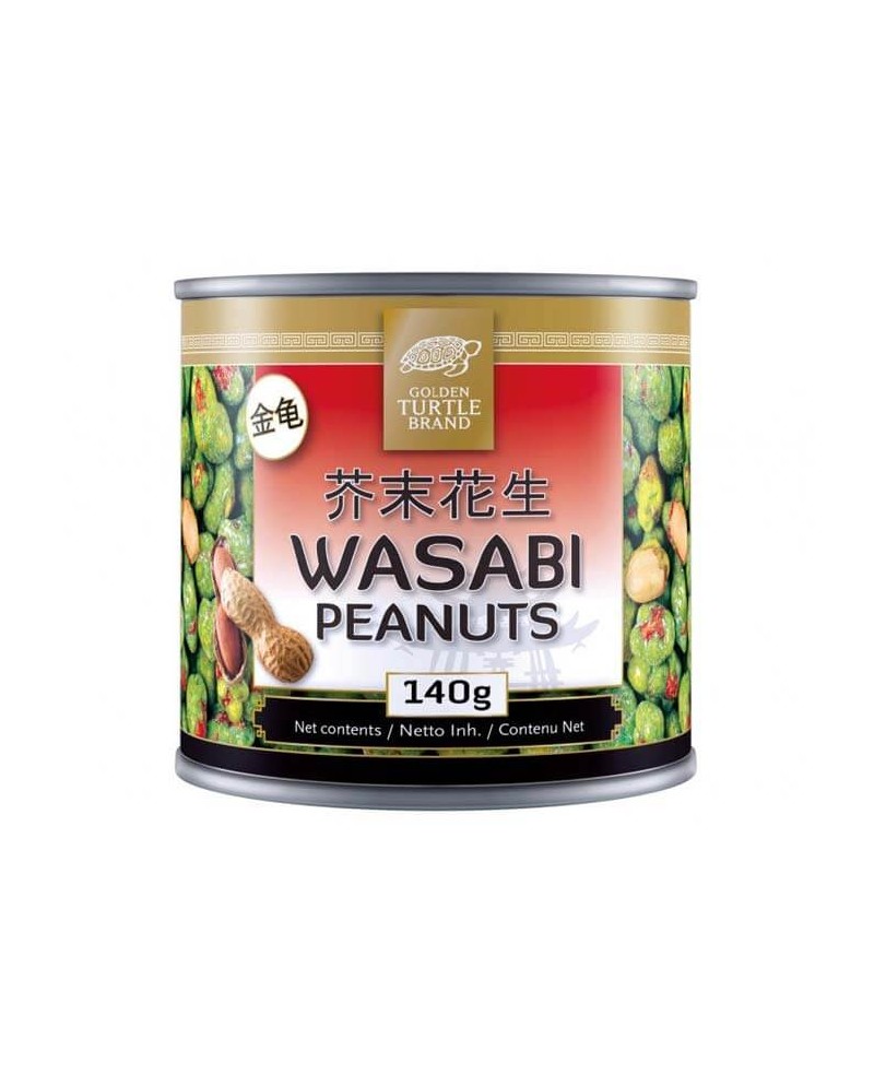 Wasabi peanuts Golden Turtle Brand da 140g
