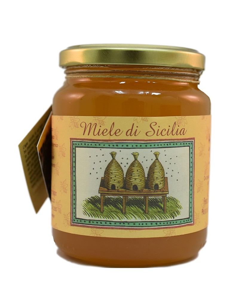 Miele api nere arancio 250g amodeo